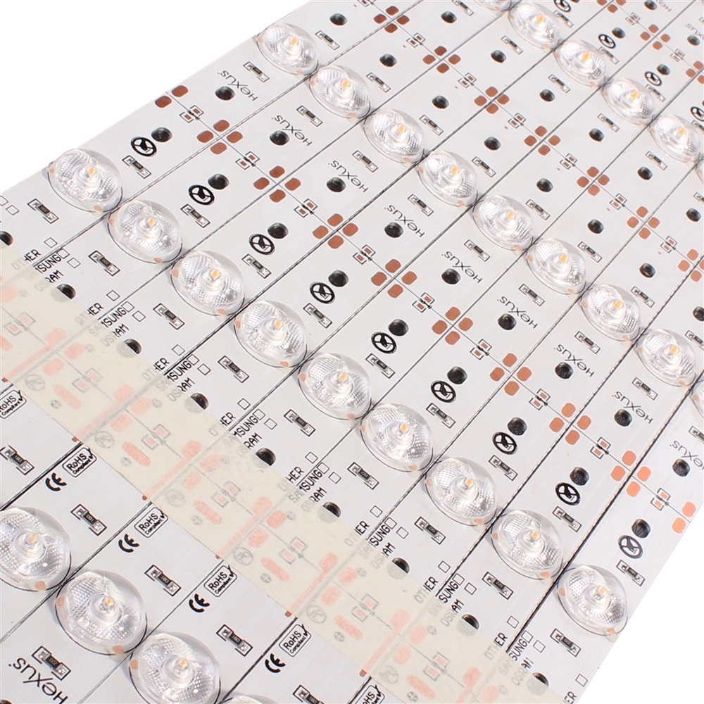 Backlite Led Bar With Screw Connector Ip20 Cv 12v 6w 6led 16x500mm 170 ...