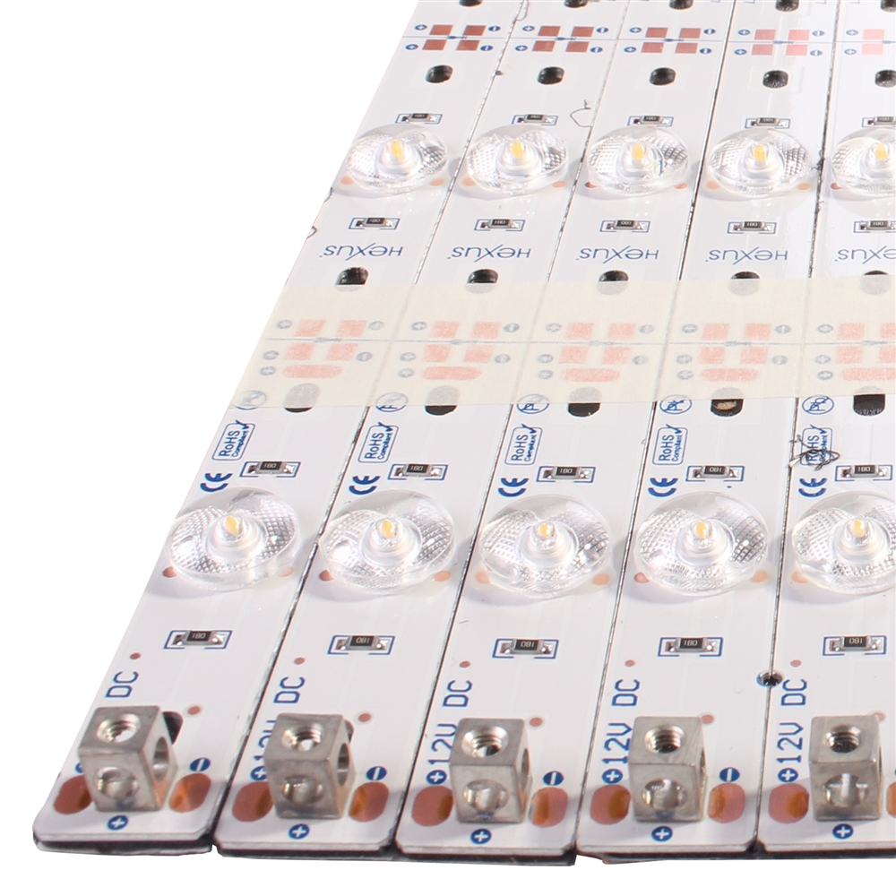 Backlite Led Bar With Screw Connector Ip20 Cv 12v 6w 6led 16x500mm 170 ...