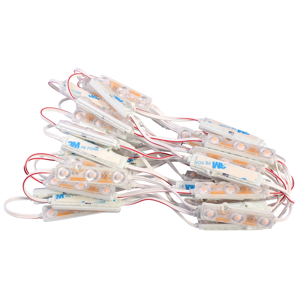 Ledronics Led Signage Module 12v Cv 1,08w Ip67 3led 160d Amber - Zenit LED