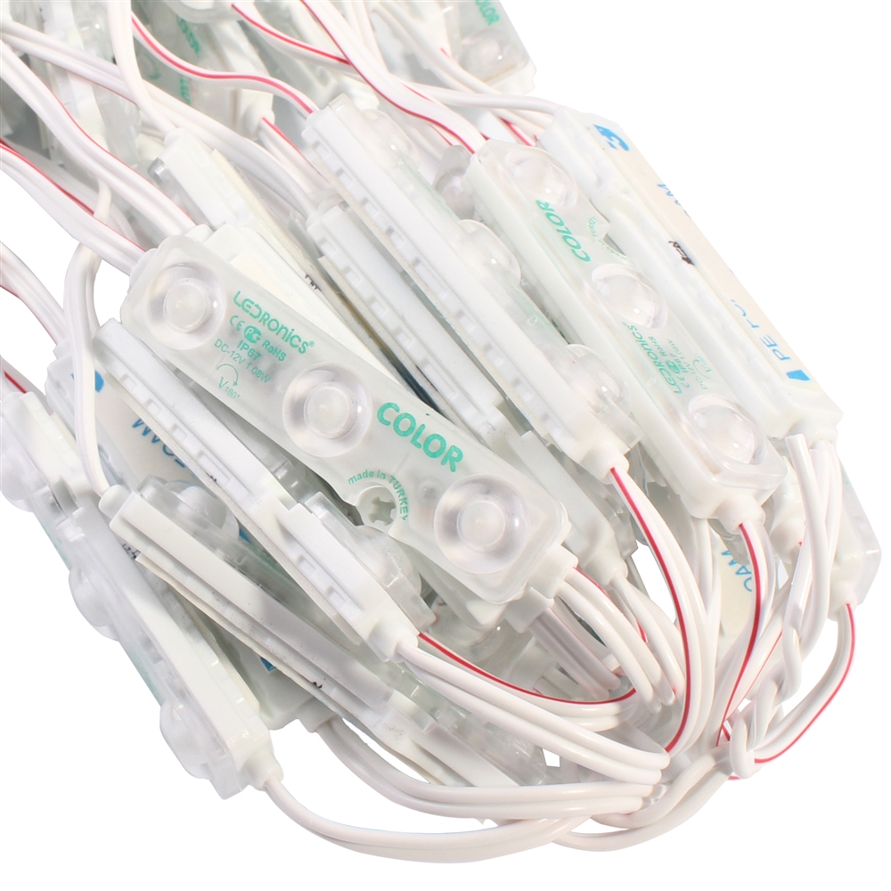 Ledronics Led Signage Module 12v Cv 1,08w Ip67 3led 160d Green - Zenit LED