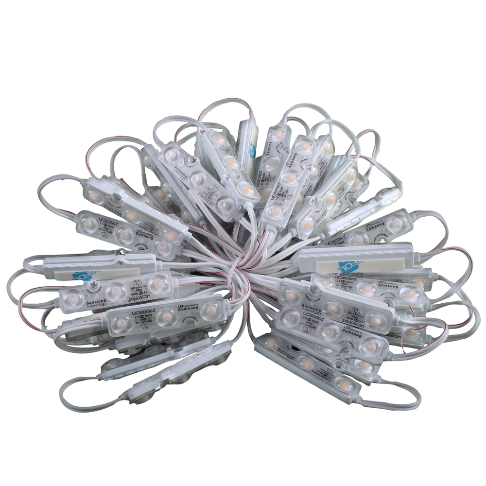 Ledronics Led Signage Module 12v Cv 1,08w Ip67 3led 160d 3.000k White ...