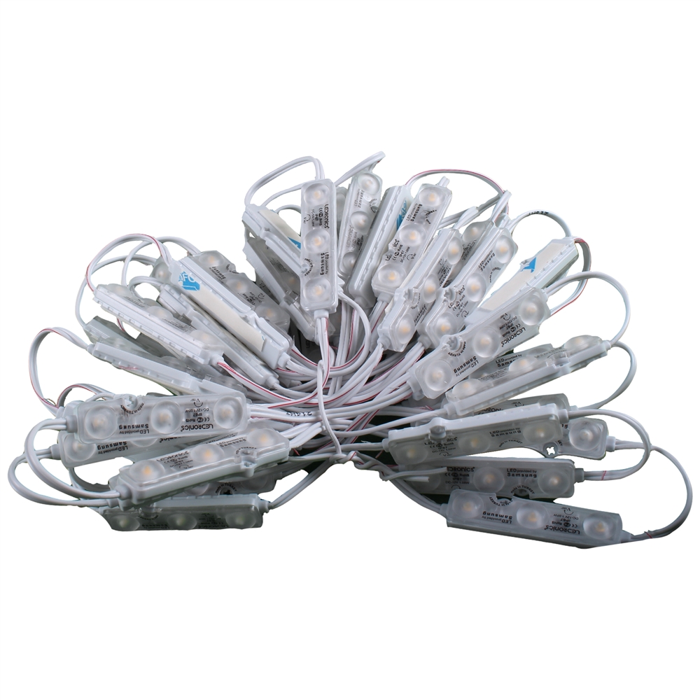 Ledronics Led Signage Module 12v Cv 1,08w Ip67 3led 160d 4.000k White ...