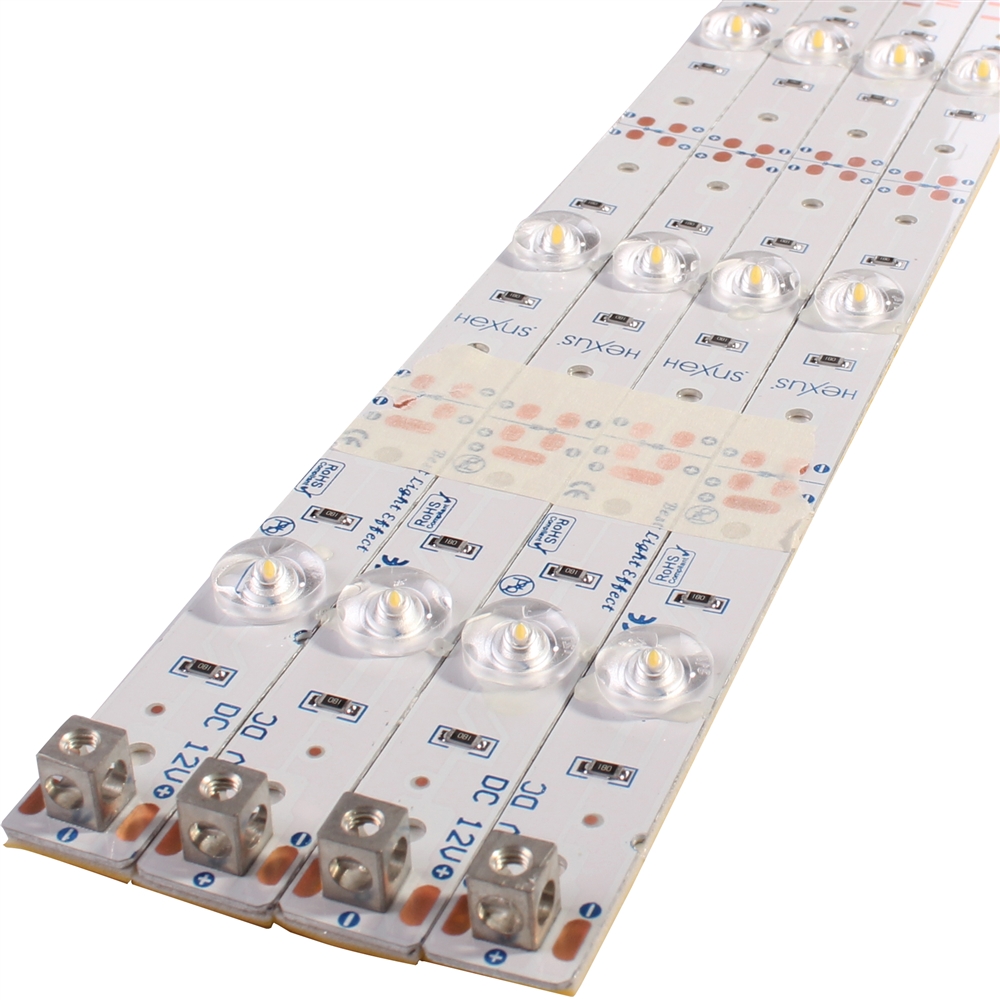 Backlite Led Bar With Screw Connector Ip20 Cv 12v 6w 6led 13,5x475mm ...