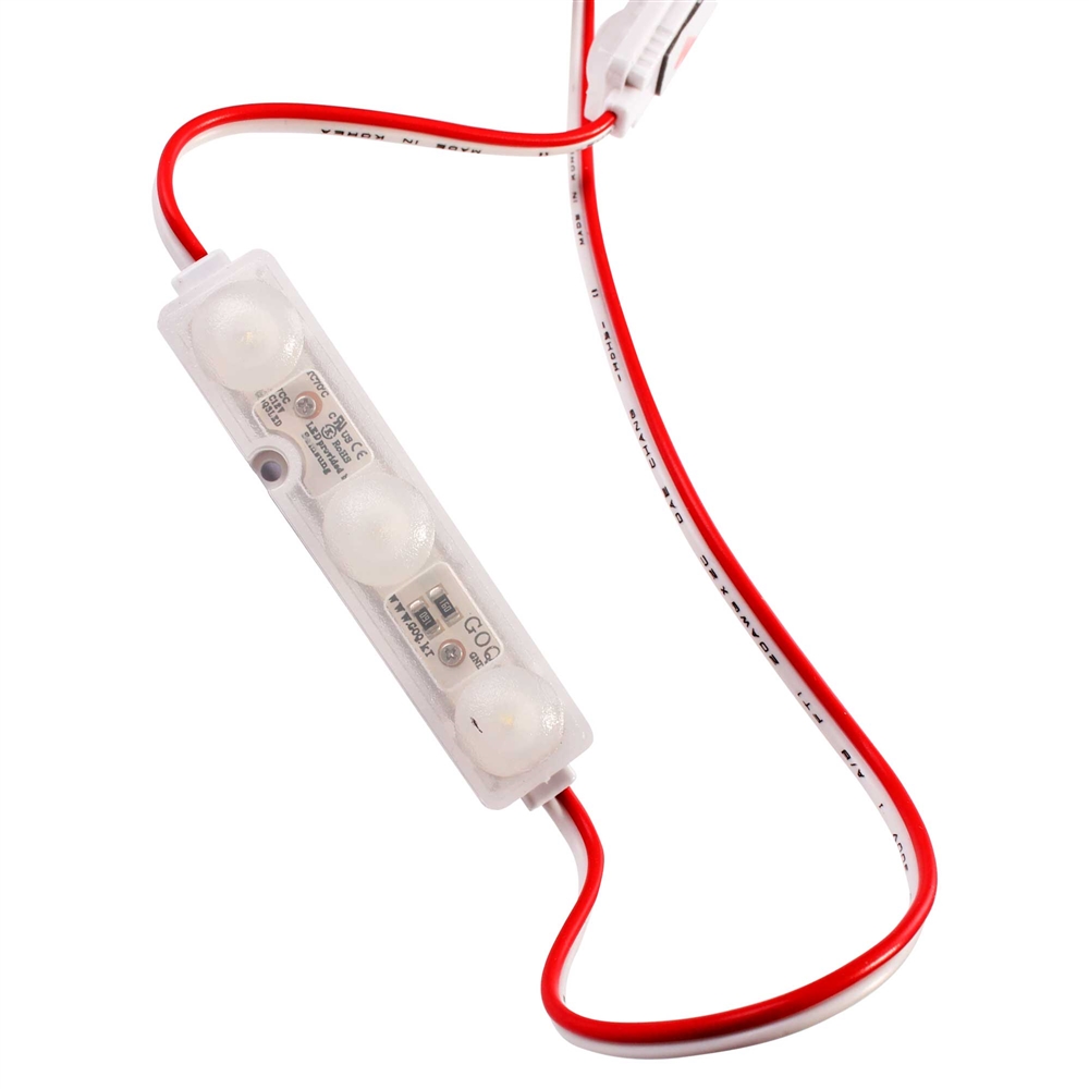 Goq Led Signage Module 12v Cv 1,1w Ip67 3led 160d 6.500k White - Zenit LED