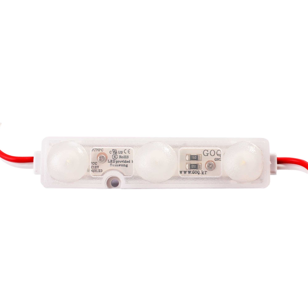 Goq Led Signage Module 12v Cv 1,1w Ip67 3led 160d 6.500k White - Zenit LED