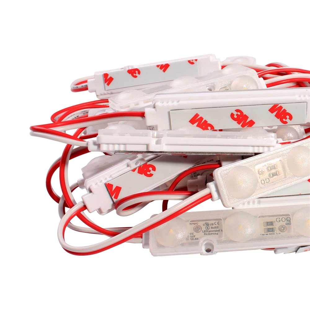 Goq Led Signage Module 12v Cv 1,1w Ip67 3led 160d 6.500k White - Zenit LED