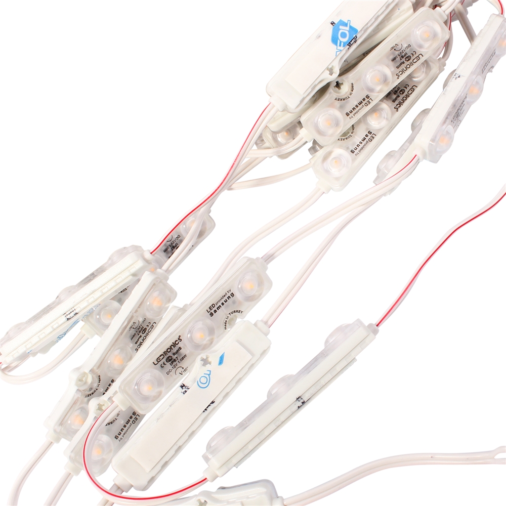 Ledronics Led Signage Module 12v Cv 1,08w Ip67 3led 160d 2.700k White ...